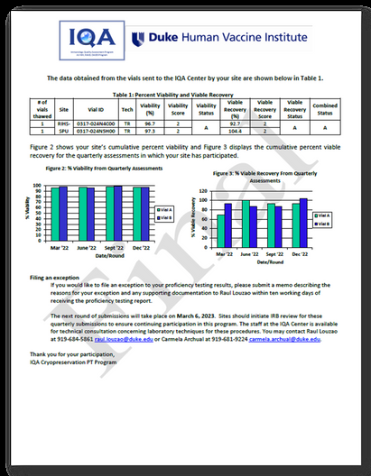 Specimen Processing Unit - Research Support Office